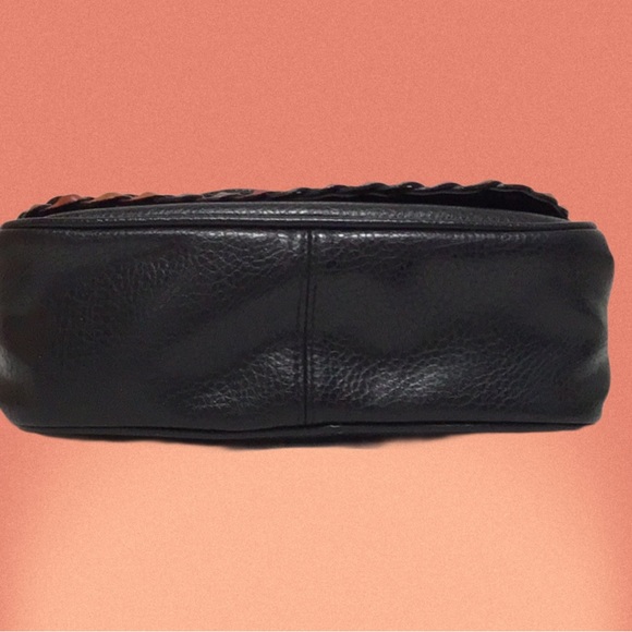 Pappagallo | Bags | Vintage Pappagallo Leather Basket Weave Crossbody ...